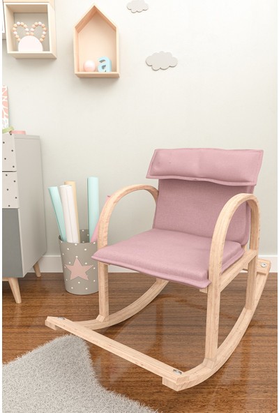 Homedora Çocuk Sallanır Sandalye Pembe Homedora Çocuk Sallanır Sandalye Pembe