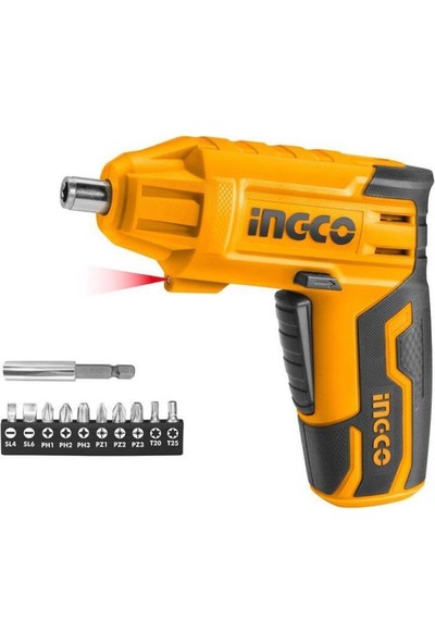 İngco CSDLI0401 Akülü Vidalama 4 V