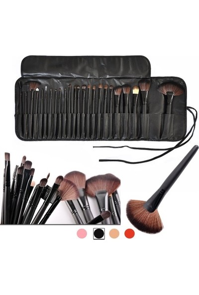 Gold Beauty Profesyonel Makyaj Fırça Seti 24'lü