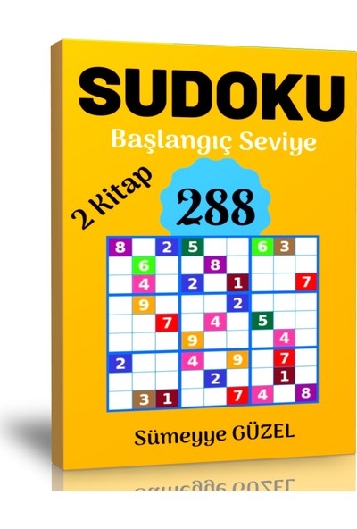 Enine Boyuna Eğitim Sudoku Başlangıç Seviye Kitap Seti (2 Kitap)