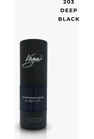 Vogue Kalıcı Makyaj Pigmenti Eyeliner Boyası 203 Deep Black 15 ml Vogue Kalıcı Makyaj Pigmenti Eyeliner Boyası 203 Deep Black 15 ml