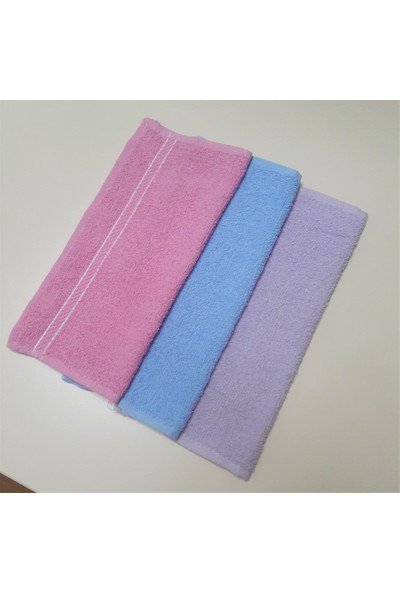 Pınarçeyiz 3 Adet 3 Renk 30 x 30 cm Mutfak Havlusu Kurulama Bezi