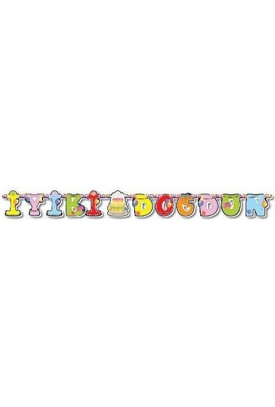 Kullanatparty Renkli Iyiki Doğdun Banner Kullanatparty Renkli Iyiki Doğdun Banner