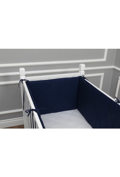 Maya Baby Klasik Yan Koruma Seti 3 Parça 80X140 Lacivert Maya Baby Klasik Yan Koruma Seti 3 Parça 80X140 Lacivert