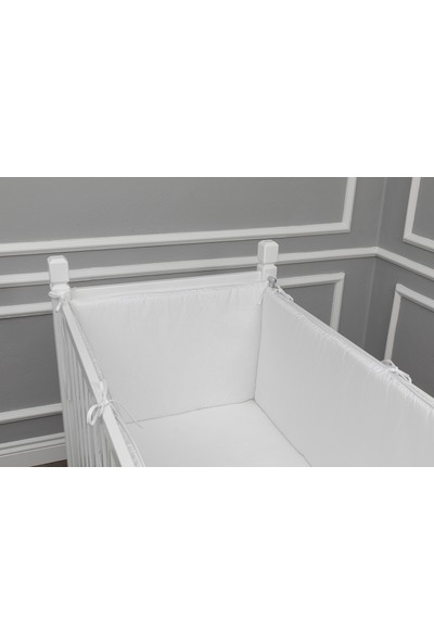 Maya Baby Basic Yan Koruma Seti 4 Parça 80X130 Beyaz Maya Baby Basic Yan Koruma Seti 4 Parça 80X130 Beyaz