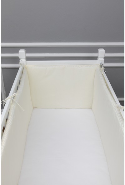 Maya Baby Basic Yan Koruma Seti 4 Parça 70X140 Krem Maya Baby Basic Yan Koruma Seti 4 Parça 70X140 Krem