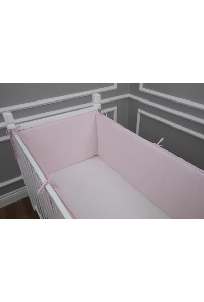 Maya Baby Basic Yan Koruma Seti 3 Parça 80X130 Pembe Maya Baby Basic Yan Koruma Seti 3 Parça 80X130 Pembe