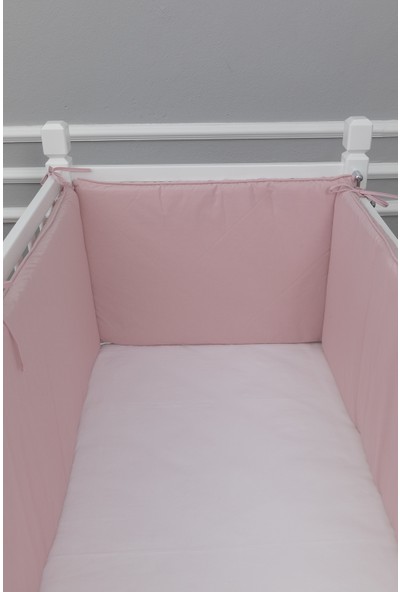 Maya Baby Basic Yan Koruma Seti 4 Parça 70X140 Rose Maya Baby Basic Yan Koruma Seti 4 Parça 70X140 Rose