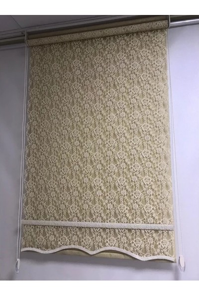 Moda Perde Çift Mekanizmalı Tül Stor Perde--