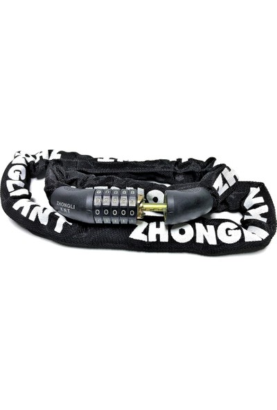 Asn Bisiklet & Motorsiklet 6 x 1200 Zincir Kilit ( Şifreli )