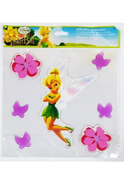Disney Tinker Bell Jel Cam ve Duvar Süsü Sticker