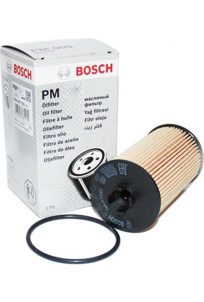 Bosch Opel Astra J 1.4 Turbo Yağ Filtresi A14NET 2010-2015 Bosch Opel Astra J 1.4 Turbo Yağ Filtresi A14NET 2010-2015