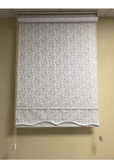 Moda Perde Çift Mekanizmalı Tül Stor Perde--