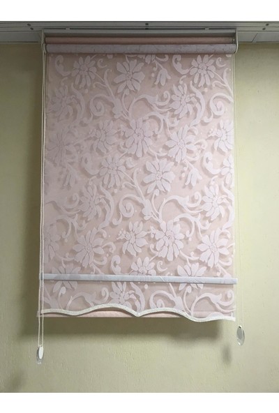 Moda Perde Çift Mekanizmalı Tül Stor Perde--