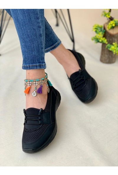 Ayşem Kadın Siyah Rahat Günlük Ayakkabı Ayşem Kadın Siyah Rahat Günlük Ayakkabı