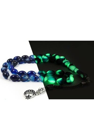 Altınsoy Fosforlu Kedi Gözü Tesbih Özel Kutulu