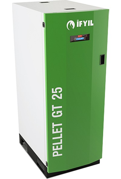 İfyıl Pelet Yakıtlı Kalorifer Kazanı Pelet Gt 25 Plus
