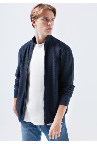 Mavi Erkek Lacivert Triko Hırka 070695-30761