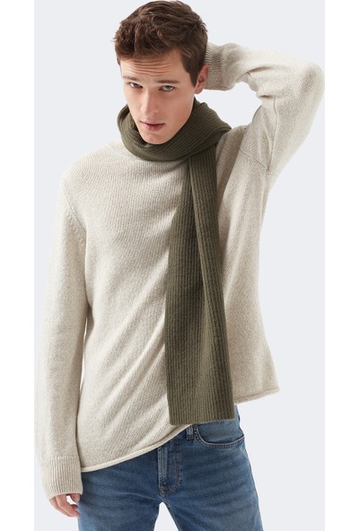 Mavi Erkek Haki Atkı 092200-32434