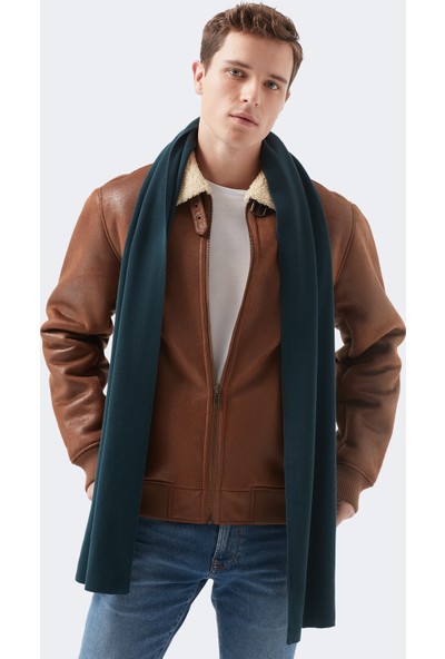 Mavi Erkek Yeşil Atkı 092201-32134