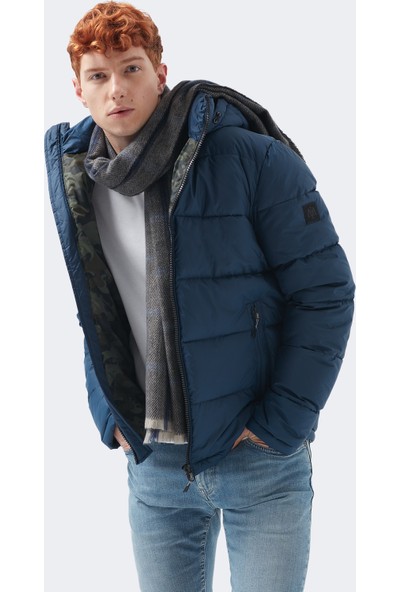 Mavi Erkek Lacivert Atkı 092202-32150