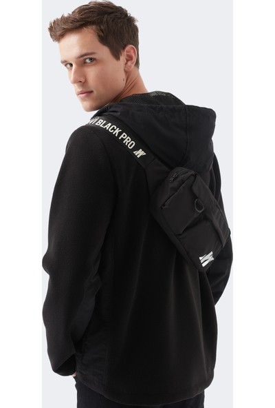 Mavi Erkek Reflektör Logo Baskılı Black Pro Siyah Çanta 092366-900