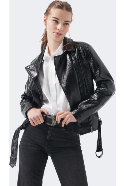 Mavi Kadın Siyah Western Kemer 197633-900