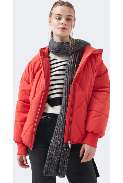 Mavi Kadın Gri Atkı 197912-900