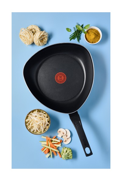 Tefal Titanyum 1X SimpleCook Difüzyon Tabanlı 26 cm Derin Üçgen Tava - 2100119495 Tefal Titanyum 1X SimpleCook Difüzyon Tabanlı 26 cm Derin Üçgen Tava - 2100119495