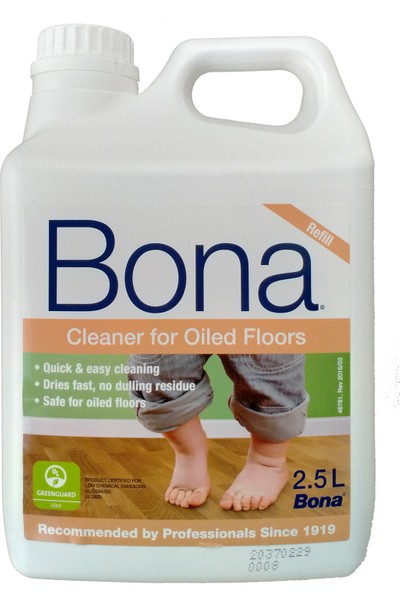 Bona Yağlı Ahşap Yüzey Temizleyici 2,5l Yağlı Yüzeye Sahip Ahşap Parkeler Için Bona Yağlı Ahşap Yüzey Temizleyici 2,5l Yağlı Yüzeye Sahip Ahşap Parkeler Için
