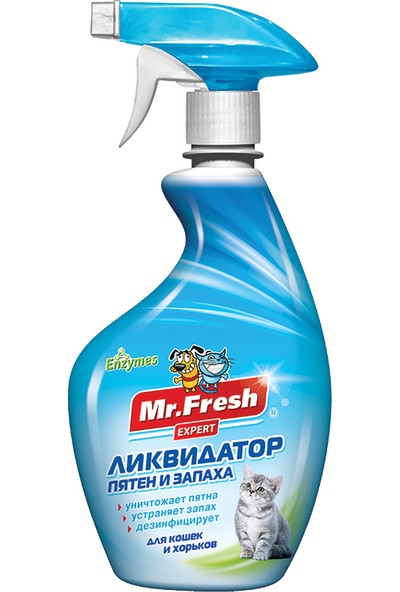 Parkour Mr Fresh Kediler Için Koku Giderici Sprey 500 ml