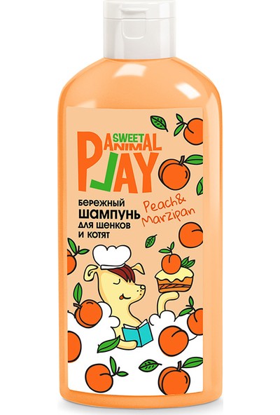 Parkour Animal Play Şeftalili Nazik Bakım Şampuanı 300 ml