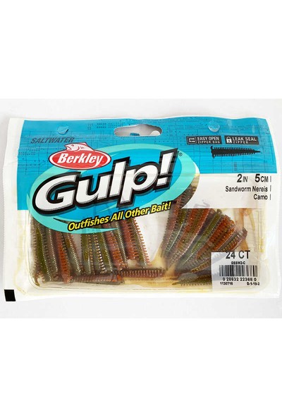 Berkley Gulp Saltwater Sandworm 5cm Lrf Silikon Yem Berkley Gulp Saltwater Sandworm 5cm Lrf Silikon Yem