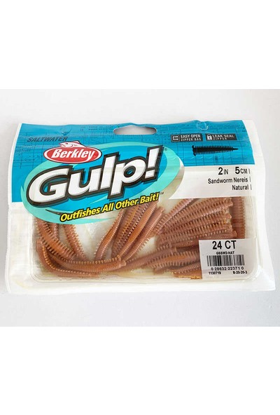 Berkley Gulp Saltwater Sandworm 5cm Lrf Silikon Yem Berkley Gulp Saltwater Sandworm 5cm Lrf Silikon Yem