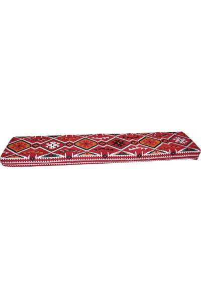 Bolvadin Şark Köşesi MND312-401 Şark Köşesi Kırmızı Halı Desenli Minder 180X40X10 cm Bolvadin Şark Köşesi MND312-401 Şark Köşesi Kırmızı Halı Desenli Minder 180X40X10 cm