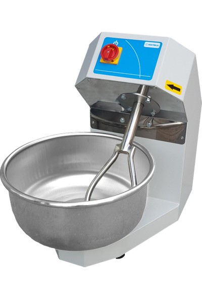 Mateka Hamur Yoğurma Makinesi 10 Kg Çatallı Tek Hızlı 220 Volt Mateka Hamur Yoğurma Makinesi 10 Kg Çatallı Tek Hızlı 220 Volt