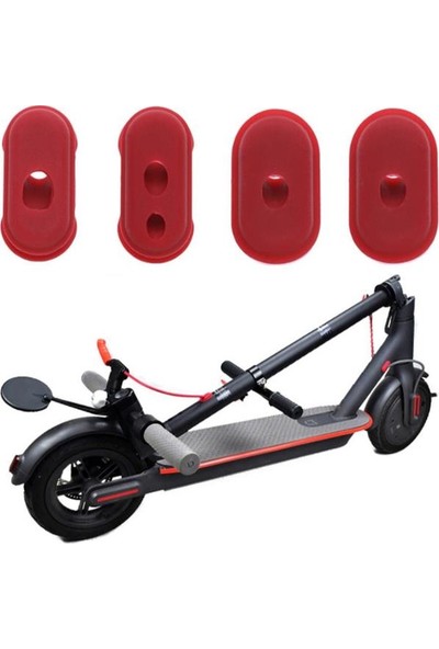 Profisher M365/PRO Elektrikli Scooter Için 4 Adet Kauçuk Kablo Delik Tapası Profisher M365/PRO Elektrikli Scooter Için 4 Adet Kauçuk Kablo Delik Tapası