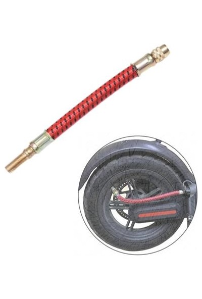 Profisher M365/PRO Elektrikli Scooter Için Lastik Şişirme Sübap Ağız Aparatı Profisher M365/PRO Elektrikli Scooter Için Lastik Şişirme Sübap Ağız Aparatı