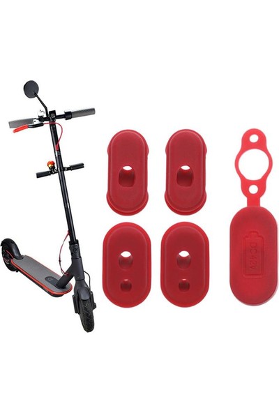 Profisher M365/PRO Elektrikli Scooter Için 5 Adet Kauçuk Şarj ve Kablo Delik Tapası Profisher M365/PRO Elektrikli Scooter Için 5 Adet Kauçuk Şarj ve Kablo Delik Tapası