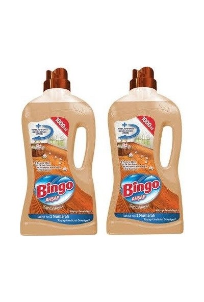 Bingo Sandal Ağacı Ahşap Temizleyici 1 Lt x 2'li Bingo Sandal Ağacı Ahşap Temizleyici 1 Lt x 2'li