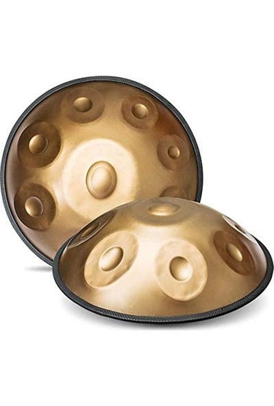 Yogixo Hang Drum Handpan Space Drum Steel Drum 10 Tonlu 22 Inç Gümüş Rengi