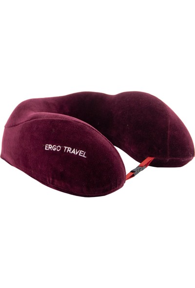 Viscofoam Boyun Comfort Bordo Seyahat Yastığı Visco Yastık Viscofoam Boyun Comfort Bordo Seyahat Yastığı Visco Yastık