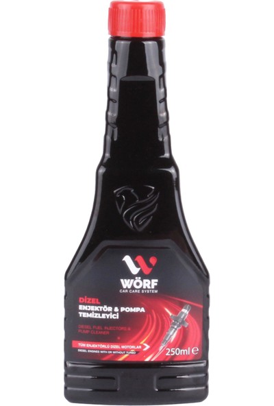 Wörf Dizel Enjektör ve Pompa Temizleyici 250 ml