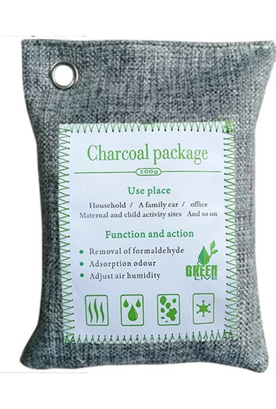 iHome Aktif Bambu Kömür Hava Temizleme Torbası 5'li iHome Aktif Bambu Kömür Hava Temizleme Torbası 5'li