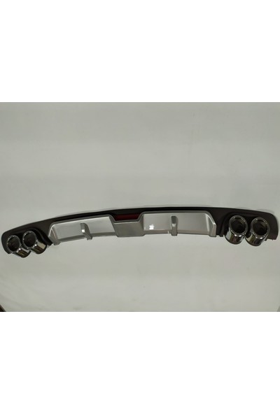 Boğaziçi Seat Leon Gri Reflektörlü Arka Difüzör -4 Egzozlu Difrizör- Boğaziçi Seat Leon Gri Reflektörlü Arka Difüzör -4 Egzozlu Difrizör-