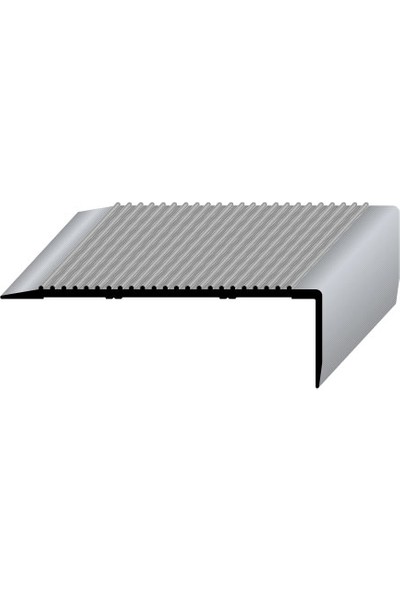 Tekprofil Alüminyum Merdiven Profili 100x35mm Tırtıllı BOY3m