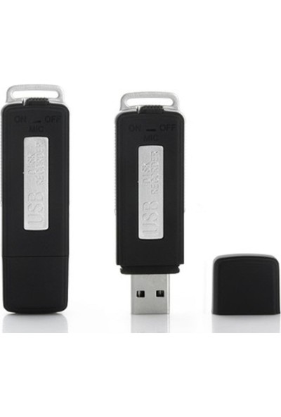 Repex USB Flash Bellek 8GB Ses Kayıt Cihazı 15 Saat Ses Kayıt