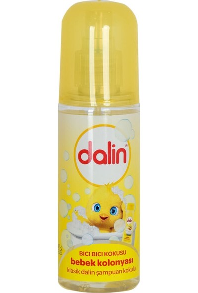 Dalin Bıcı Bıcı Kokusu Bebek Kolonyası Klasik Şampuan Kokusu 65 Derece 150 ml Dalin Bıcı Bıcı Kokusu Bebek Kolonyası Klasik Şampuan Kokusu 65 Derece 150 ml