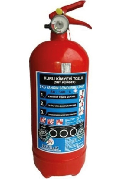 Poyraz 2 kg Yangın Söndürme Tüpü- 2 Yıl Garantilidir.bar Basınç Göstergesi Mevcuttur. Poyraz 2 kg Yangın Söndürme Tüpü- 2 Yıl Garantilidir.bar Basınç Göstergesi Mevcuttur.