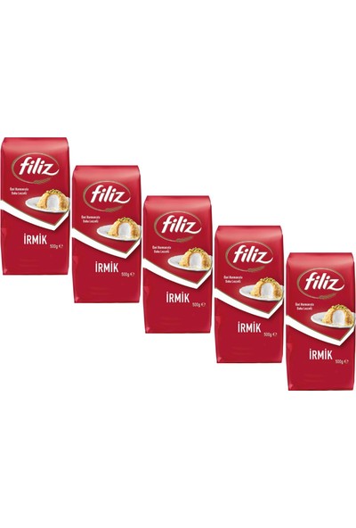 Filiz Irmik 500 Gr. x 5 Adet